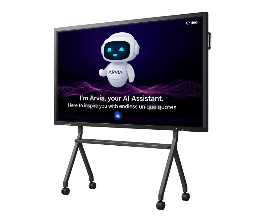AI Smartboard ARV600 Interactive Display Solutions | Arvia Solutions
